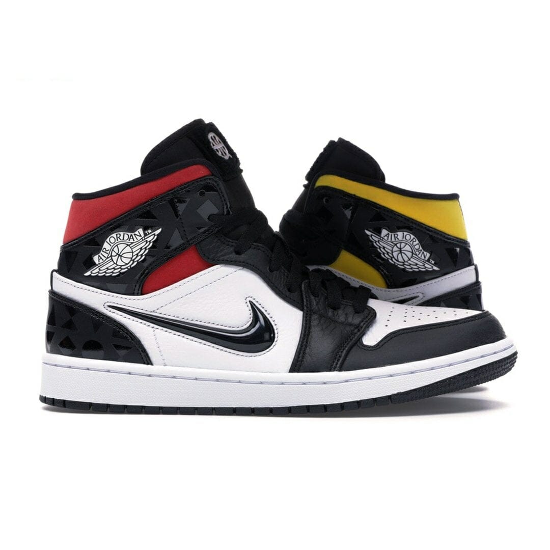 [Available] New Air Jordan 1 Mid Quai54 Red Yellow 2019