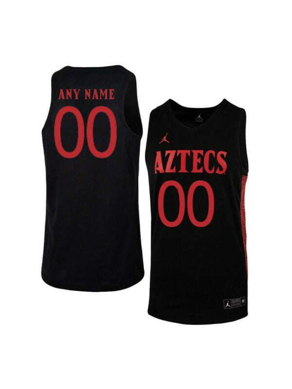 [Available] Custom San Diego State Aztecs Basketball Jersey