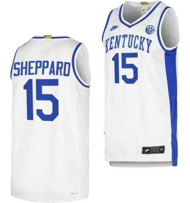 [Hot] Buy New Reed Sheppard Jersey Kentucky Wildcats