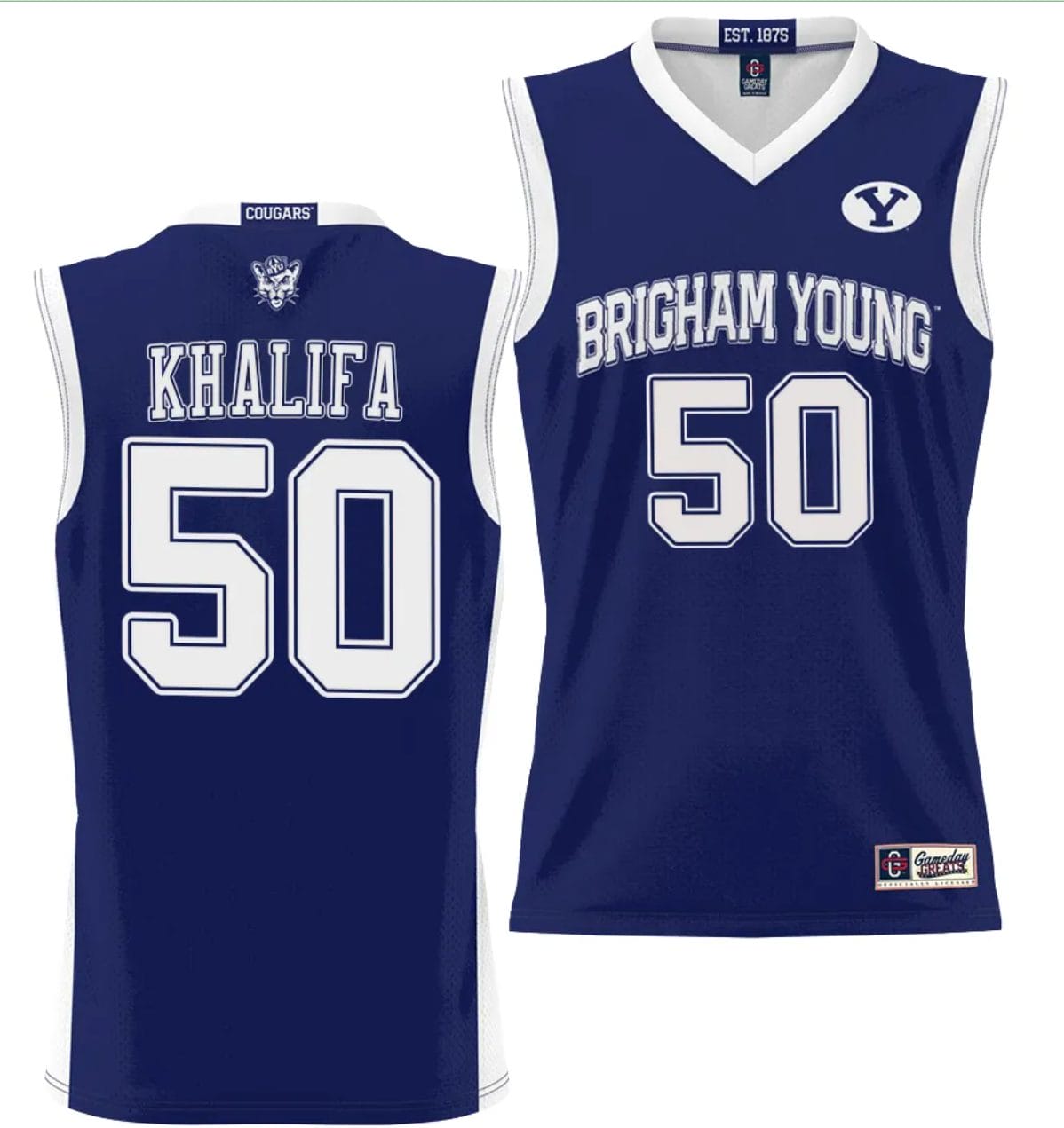 Shop New BYU Cougars Basketball Jersey For Sale