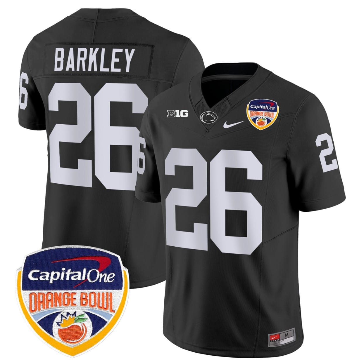 [Hot] Order New Saquon Barkley Jersey #26 Football Stitched